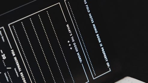 Preacher X Draplin Field Notes