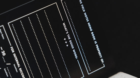 Preacher X Draplin Field Notes